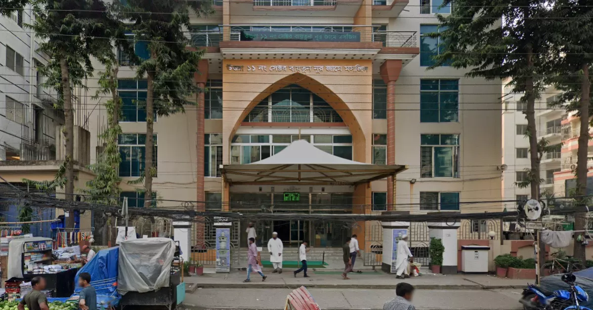 Uttara 11 No Sector Baitun Nur Jame Mosque